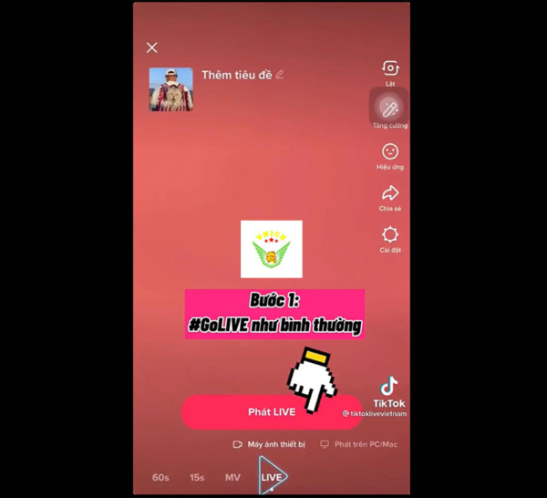 Cách live TikTok bằng điện thoại ĐƠN GIẢN nhất 2023